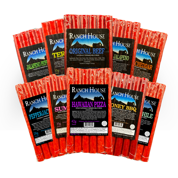 Build Your Own Snack Stick Variety Pack of 10 (7oz) – Ranch House Meat Co.