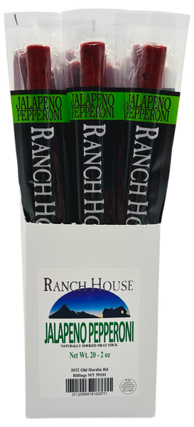 Jalapeno Pepperoni Snack Stick - 5 pack – Ranch House Meat Co.